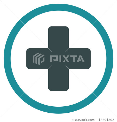 Rounded Plus Icon - Stock Illustration [18291802] - PIXTA