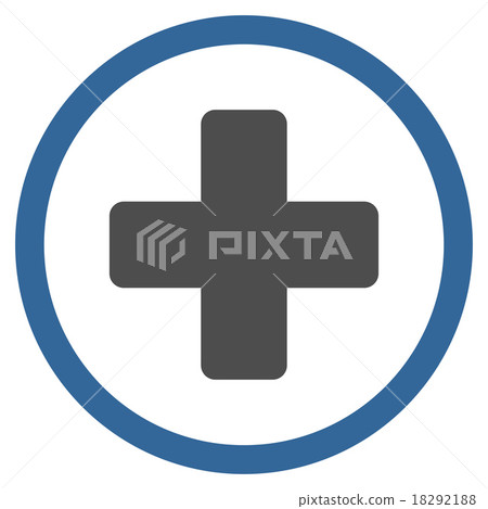Rounded Plus Icon - Stock Illustration [18292188] - PIXTA