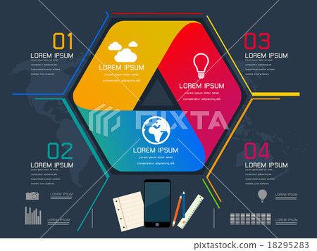 Vector circle for infographic - Stock Illustration [18295283] - PIXTA
