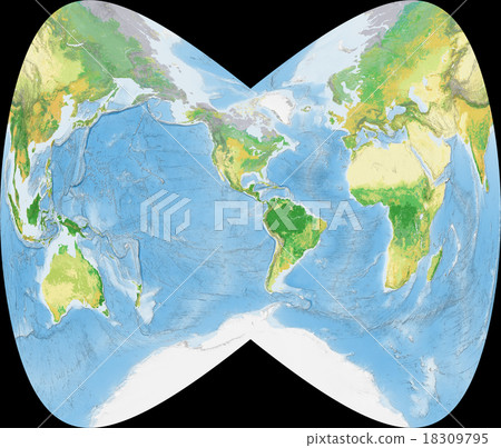 World vegetation map - Stock Illustration [18309795] - PIXTA