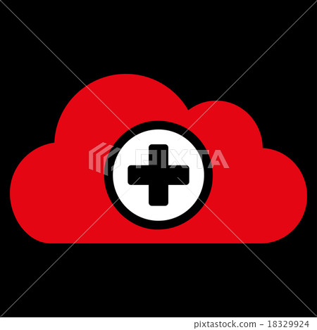 Health Care Cloud Icon - Stock Illustration [18329924] - PIXTA