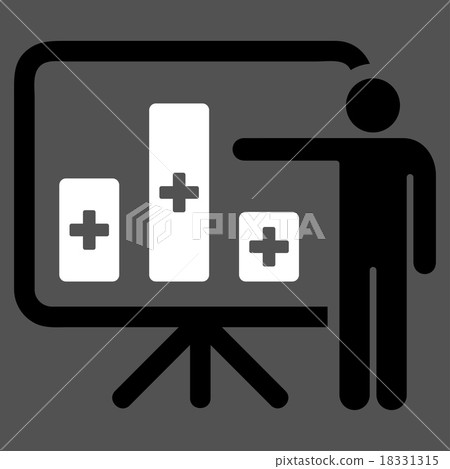 Medical Public Report Icon - Stock Illustration [18331315] - PIXTA