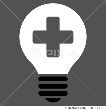 Healh Care Bulb Icon - Stock Illustration [18331438] - PIXTA