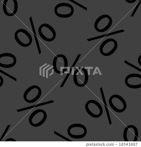 flat design. Seamless gray pattern. - Stock Illustration [18343887] - PIXTA