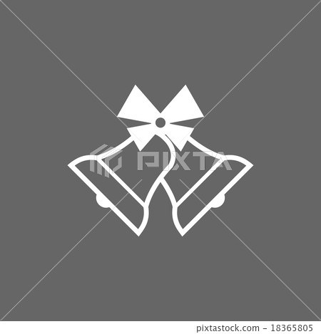 Icon Christmas bell for holiday season-插圖素材 [18365805] - PIXTA圖庫