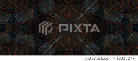 abstract colorful seamless pattern kaleidoscope - Stock Illustration ...