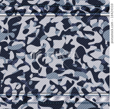 Military camouflage winter pattern - Stock Illustration [18424310] - PIXTA