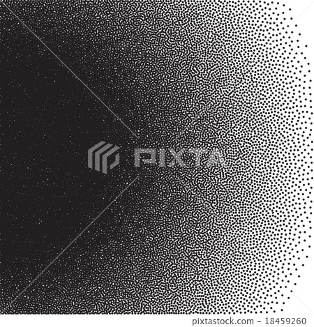 Stochastic raster halftone gradient print - Stock Illustration ...