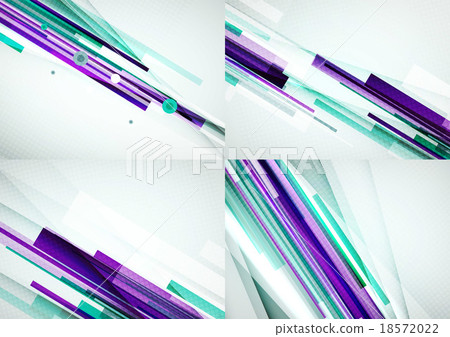 Set of straight lines design abstract backgrounds - Stock Illustration ...