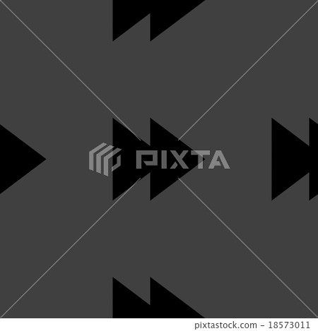 multimedia control web icon. flat design. Seamless - Stock Illustration [18573011] - PIXTA