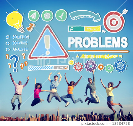 Problems Trouble Difficulty Failure Challenge... - Stock Photo ...