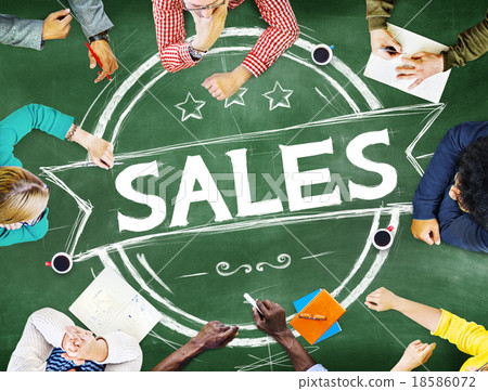 Stock Photo: Sales Selling Discount Commerce Marketing Concept - Stock ...