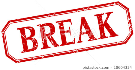 break square red grunge vintage isolated label-插圖素材 [18604334] - PIXTA圖庫