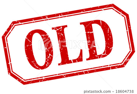 old square red grunge vintage isolated label - Stock Illustration ...