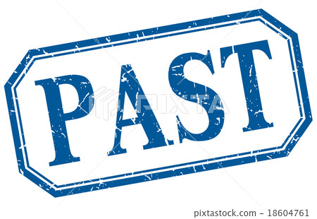 past square blue grunge vintage isolated label - Stock Illustration ...