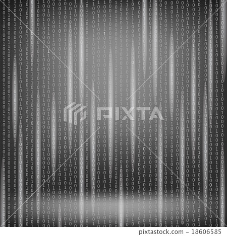 Concept Binary Code Numbers. Data Code - Stock Illustration [18606585] - PIXTA
