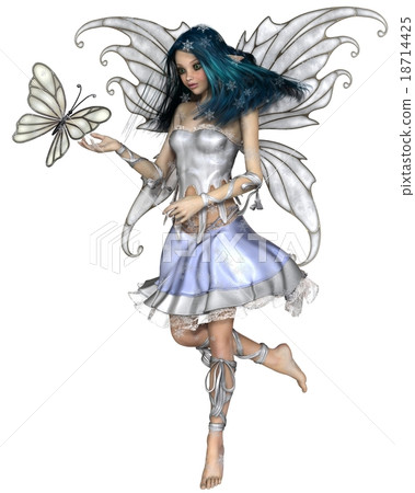 Snowflake Fairy - Stock Illustration [18714425] - PIXTA