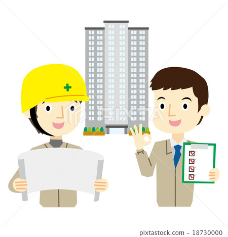 Construction worker check - Stock Illustration [18730000] - PIXTA
