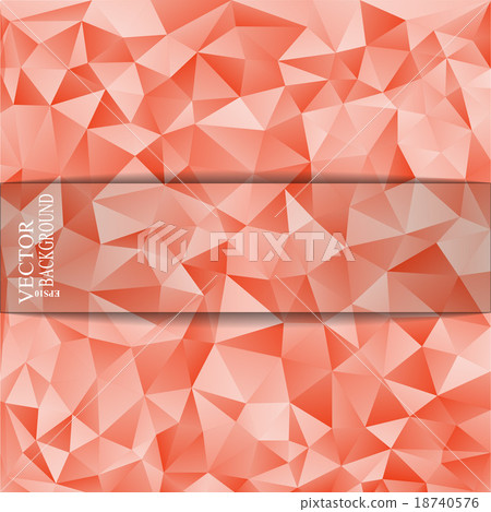 Abstract triangle vector background - Stock Illustration [18740576] - PIXTA