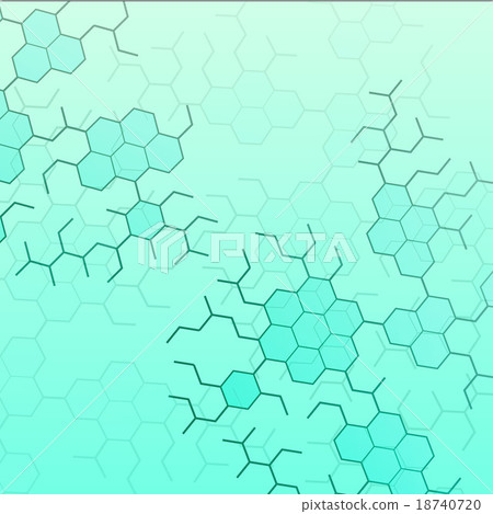 Ten cells of different sizes interconnected. - Stock Illustration ...