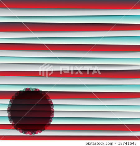 Colored paper lines background. Eps 10 - Stock Illustration [18741645 ...
