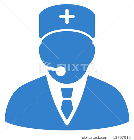 Medical Manager Icon - Stock Illustration [18797913] - PIXTA