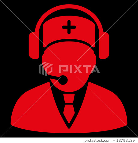 Emergency Operator Icon-插圖素材 [18798159] - PIXTA圖庫