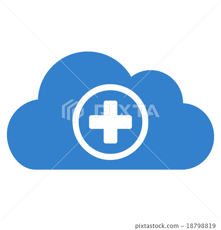 Health Care Cloud Icon - Stock Illustration [18798819] - PIXTA