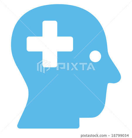 Plus Head Icon - Stock Illustration [18799034] - PIXTA