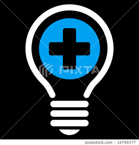 Medical Bulb Icon - Stock Illustration [18799377] - PIXTA