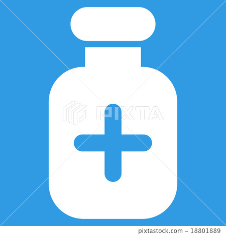 Medication Vial Icon - Stock Illustration [18801889] - PIXTA