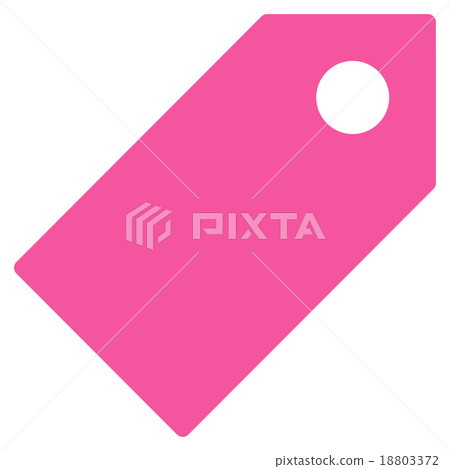Tag flat pink color icon - Stock Illustration [18803372] - PIXTA