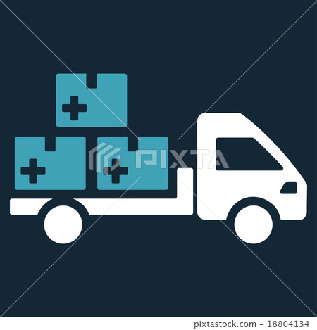 Medication Delivery Icon - Stock Illustration [18804134] - PIXTA