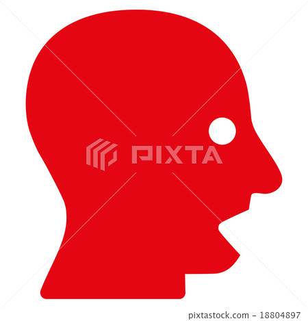 Shouting Head Icon - Stock Illustration [18804897] - PIXTA