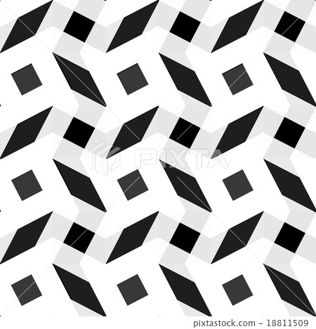 Seamless geometric pattern. Vector illustration. - Stock Illustration ...