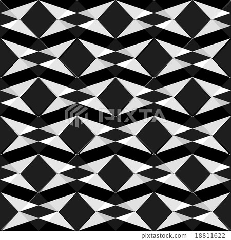 Seamless geometric pattern. Vector illustration. - Stock Illustration ...
