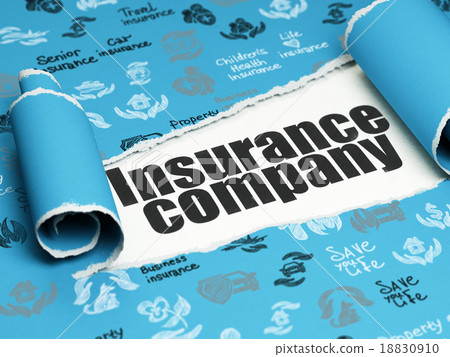 Insurance concept: black text Insurance Company - Stock Illustration ...