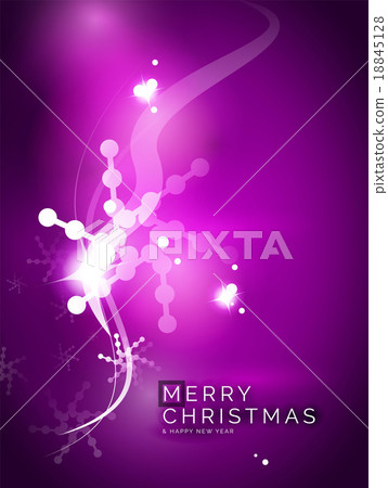 Holiday purple abstract background, winter - Stock Illustration ...