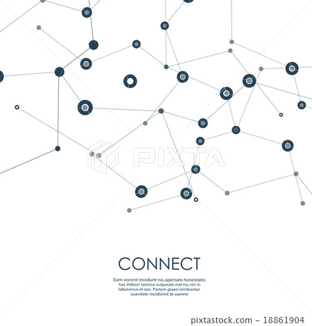 Vector connect design - Stock Illustration [18861904] - PIXTA