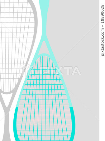 Squash racket illustration - Stock Illustration [18890028] - PIXTA