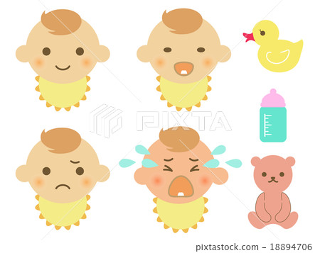 Baby expression - Stock Illustration [18894706] - PIXTA