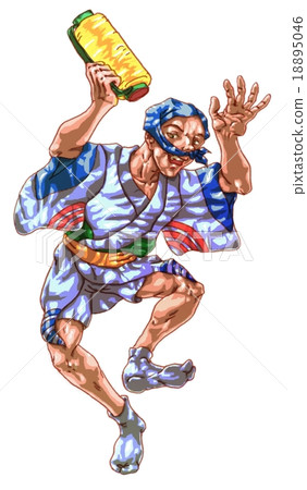 Awa dance - Stock Illustration [18895046] - PIXTA