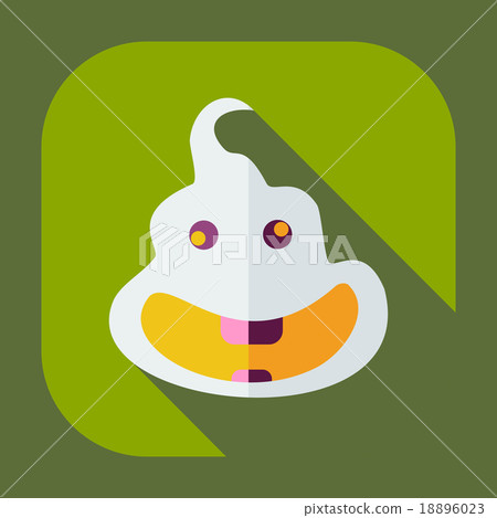 Flat modern design with shadow icons turd, faeces - Stock Illustration ...