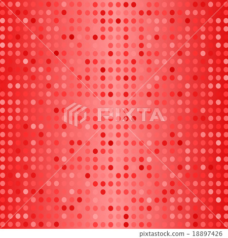 Dots on Red Background. Halftone Texture. - Stock Illustration ...