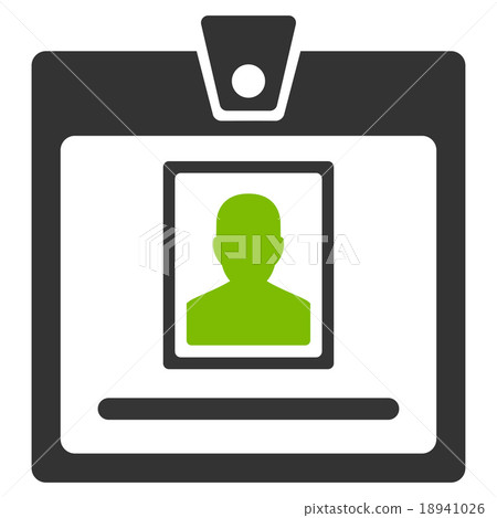 Person Badge Icon-插圖素材 [18941026] - PIXTA圖庫