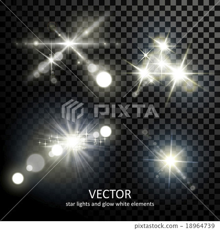 flash, glare, glitter - Stock Illustration [18964739] - PIXTA