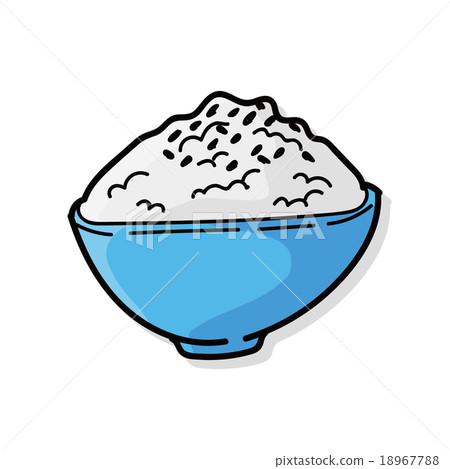 rice doodle - Stock Illustration [18967788] - PIXTA