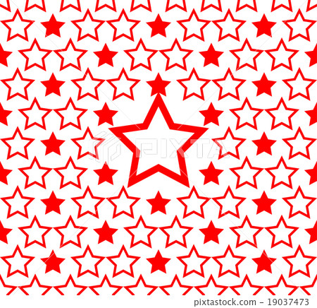 seamless red star pattern design background - Stock Illustration ...