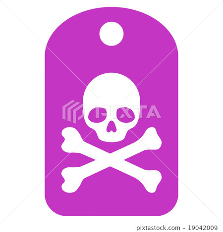 Death Sticker Icon - Stock Illustration [19042009] - PIXTA