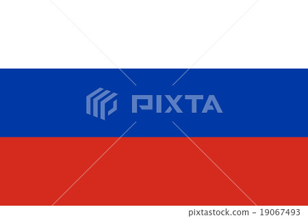 Flag of Russia - Stock Illustration [19067493] - PIXTA